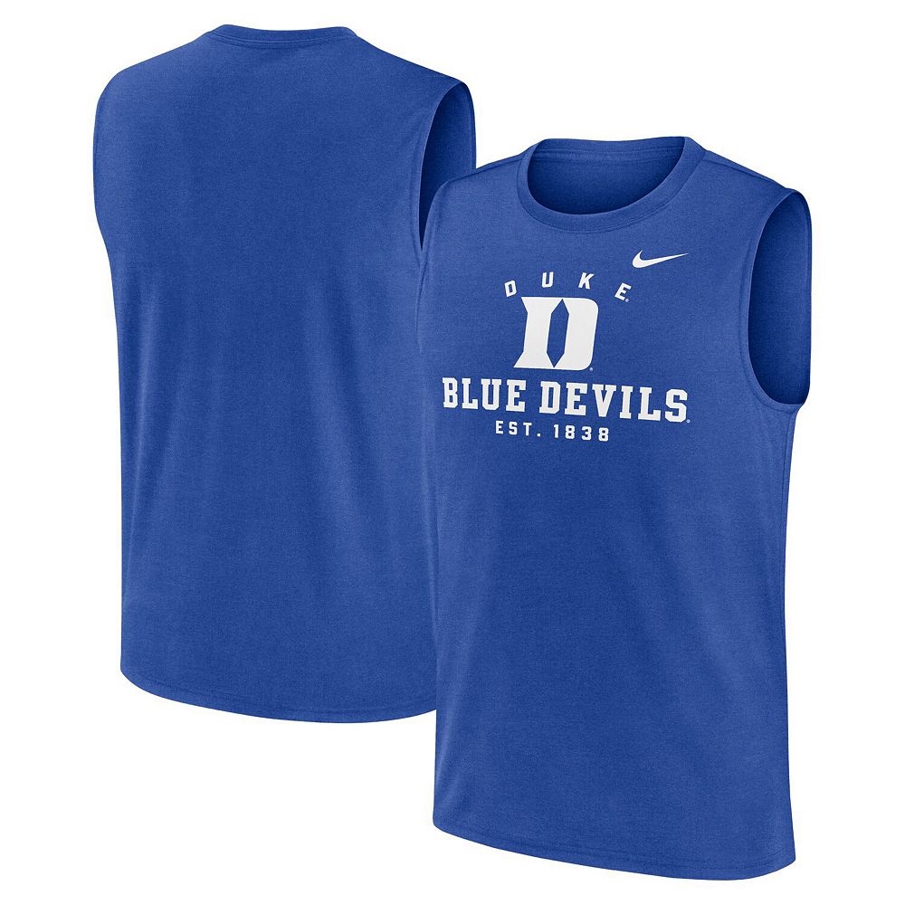 Men's Nike Royal Duke Blue Devils Primetime Legend Lock Up Performance ...