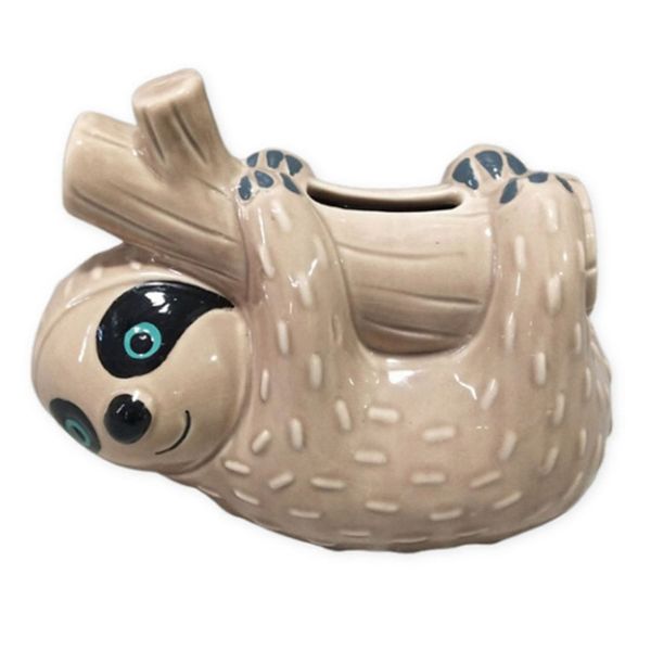 Ceramic Sloth Bank