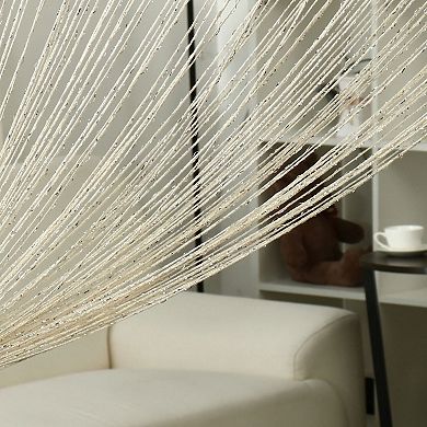 String Curtain Fringe Panel Thread Strip Backdrop Bedroom Door Window ...