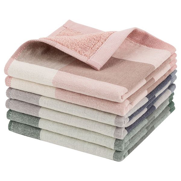 Kitchen Dish Cloths Set Of 6, Drying Cloths For Home Cooking, Big ...