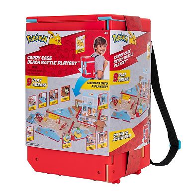 Pokemon Beach Battle Playset Carrying Case