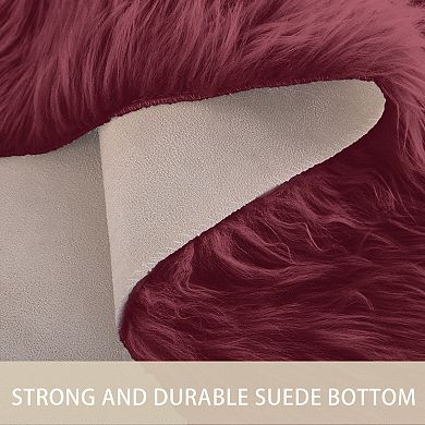 Double Heart Shaped Plush Area Rugs For Home Living Room Balcony Sofa ...