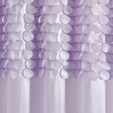 Lush Decor Lillian Lilac Shower Curtain