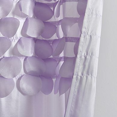 Lush Decor Lillian Lilac Shower Curtain