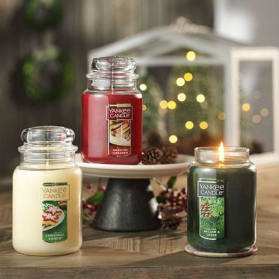 Large yankee candle jar store