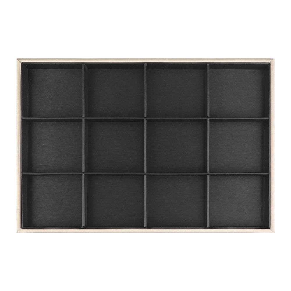 Jewelry Organizer Trays With Removable Dividers For Drawers Inserts ...