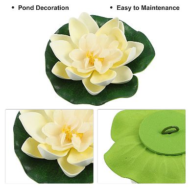Garden Ponds Pool Decoration Artificial Lotus Flower