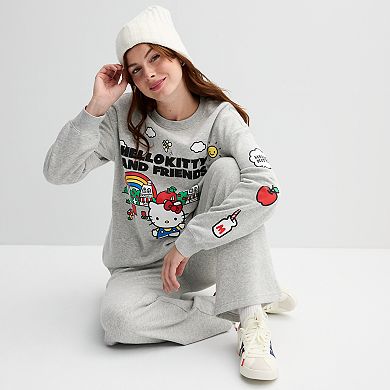 Juniors' Hello Kitty and Friends Crewneck Sweatshirt