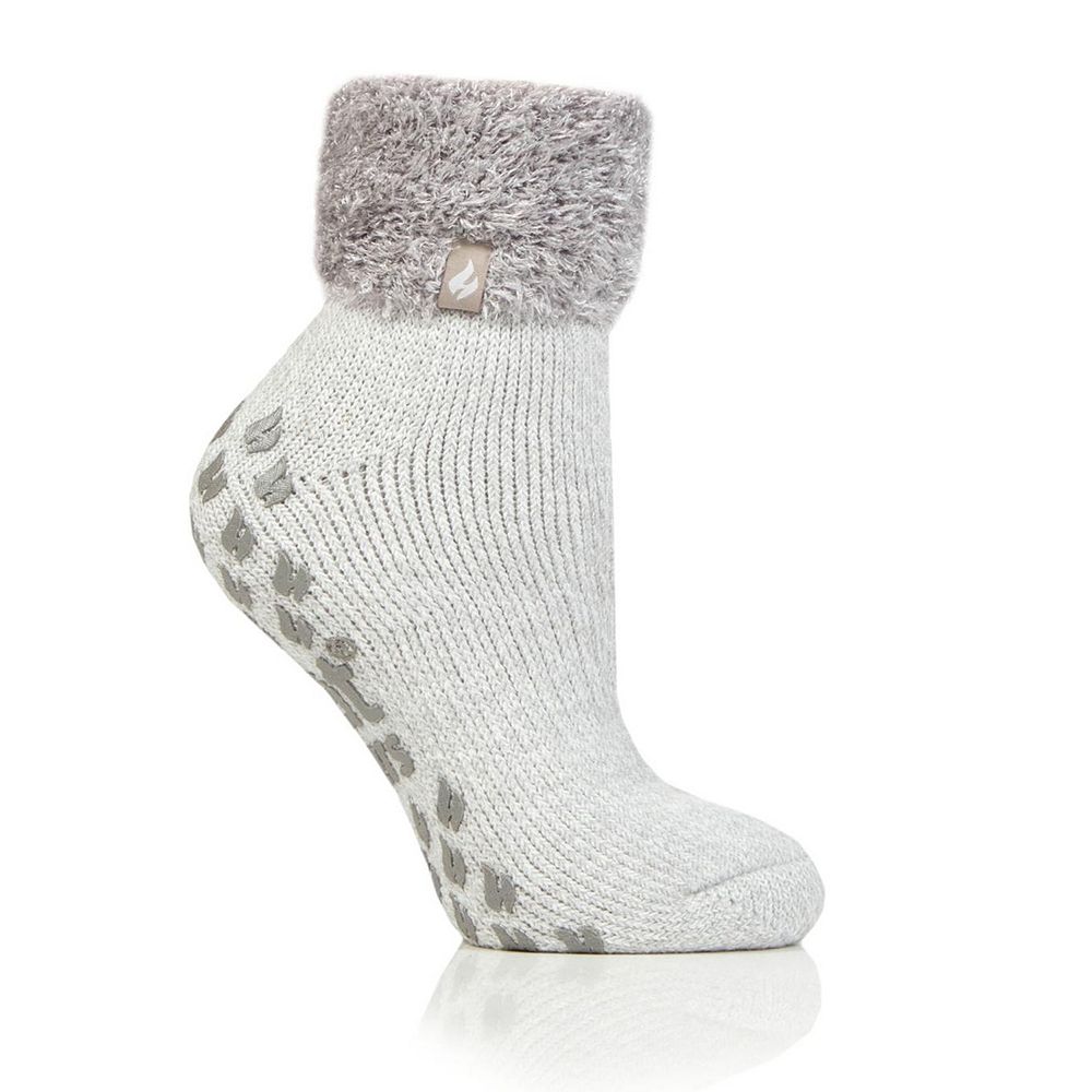 Heat Holders Women's Original 7X Warmer Turnover Cuff Twist Lounge ...