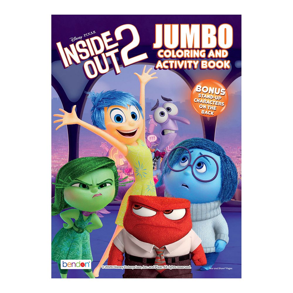 Disney / Pixar's Inside Out 2 Jumbo Coloring & Activity Book