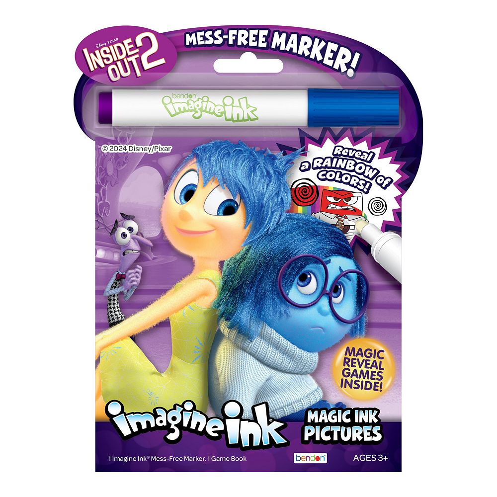 Disney / Pixar's Inside Out 2 Imagine Ink Magic Ink Coloring & Activity Pad