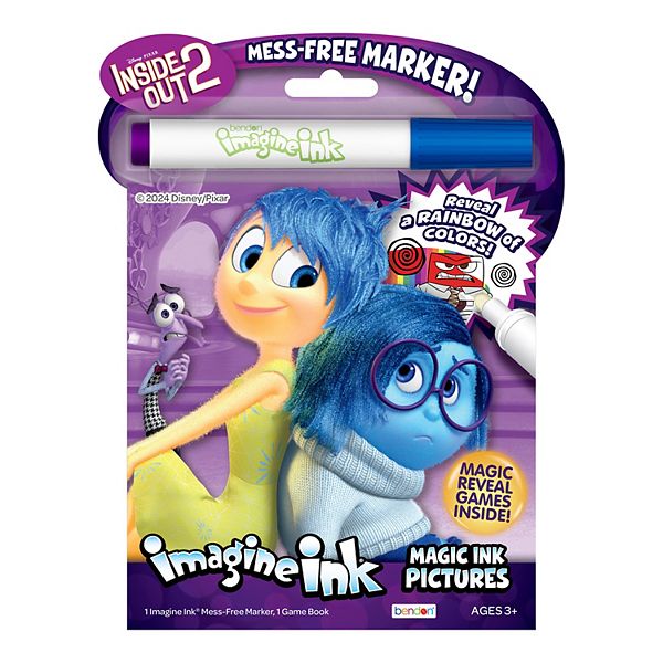 Disney / Pixar's Inside Out 2 Imagine Ink Magic Ink Coloring & Activity Pad
