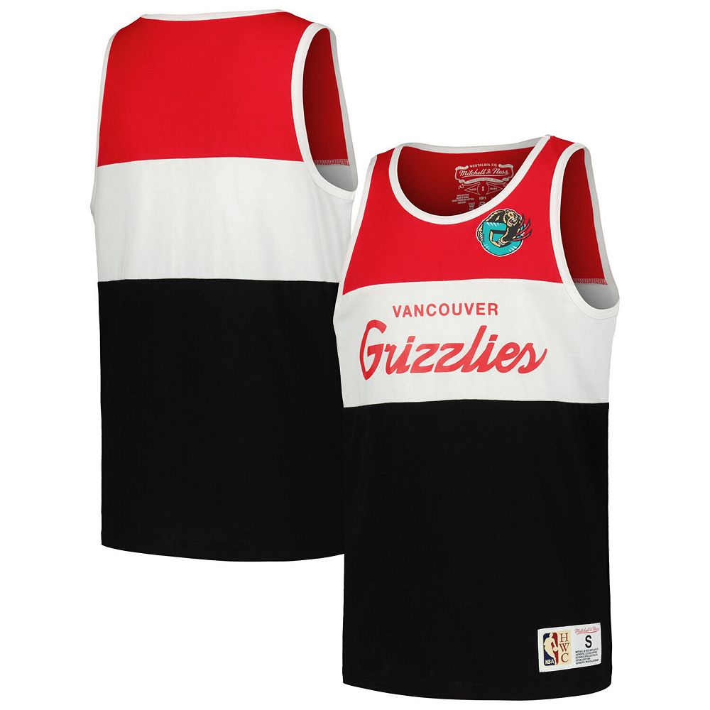 Youth Mitchell & Ness Red Vancouver Grizzlies Hardwood Classics Special ...
