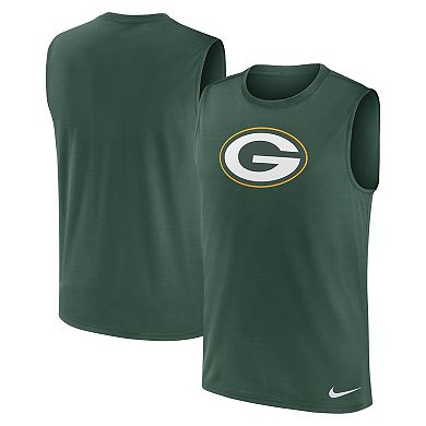 Men's Nike Green Green Bay Packers Blitz Legend Muscle Perform Tank Top