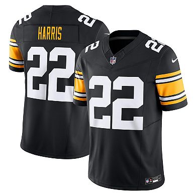 Men's Nike Najee Harris Black Pittsburgh Steelers Vapor F.U.S.E ...