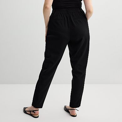 Plus Size Nine West Straight Ankle Pants