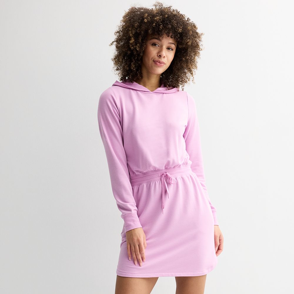 Women's Tek Gear® French Terry Hooded Dress