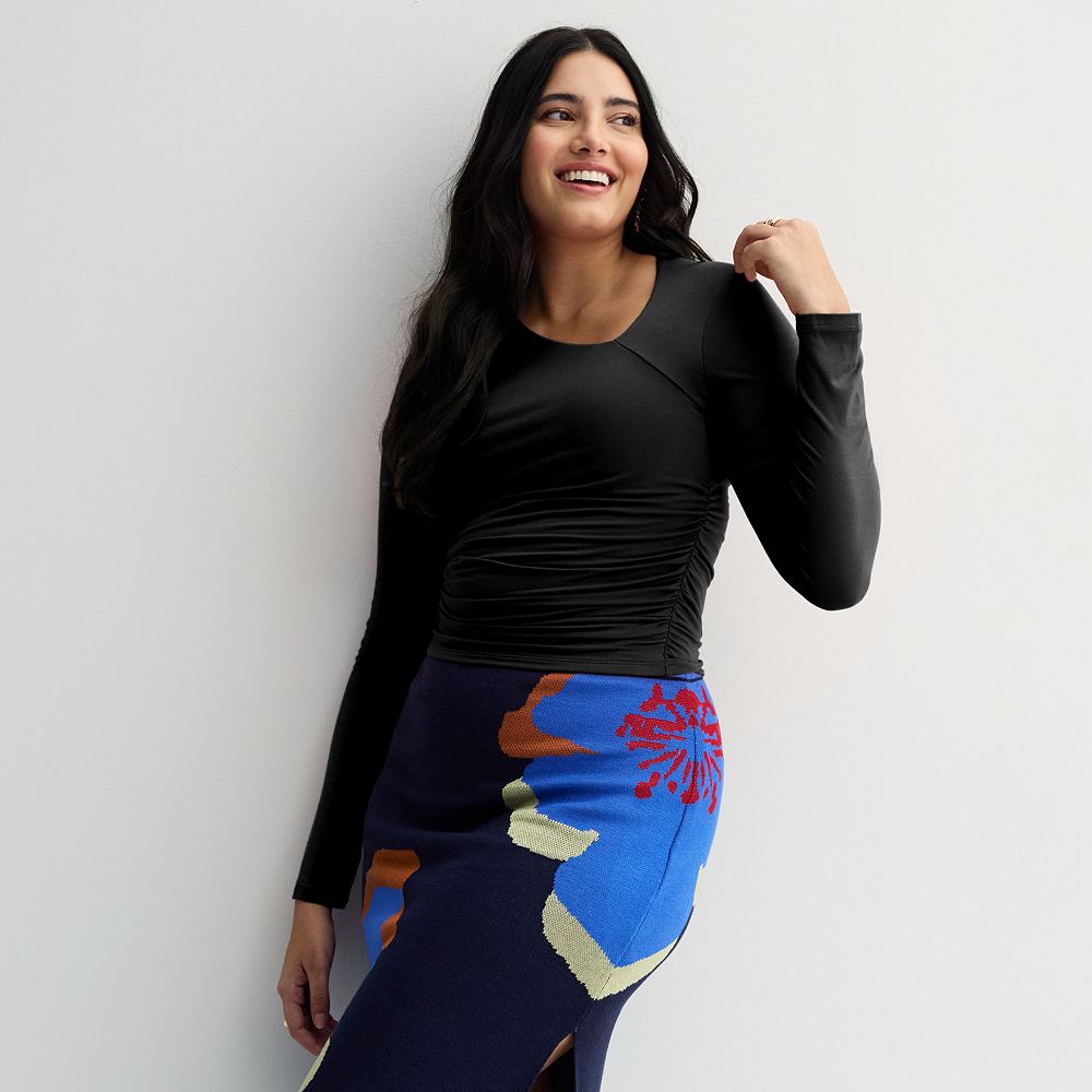 Women's INTEMPO™ Long Sleeve Asymmetrical Top