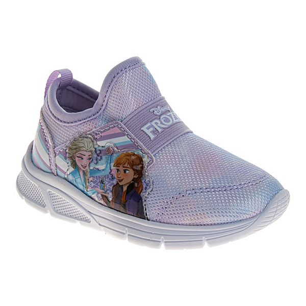 Disney's Frozen Anna and Elsa Kid Girls' Slip-On Light-Up Sneakers