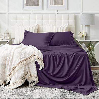 Cosy House Collection 100% Rayon Blend - Bed Sheet Set - Cooling ...