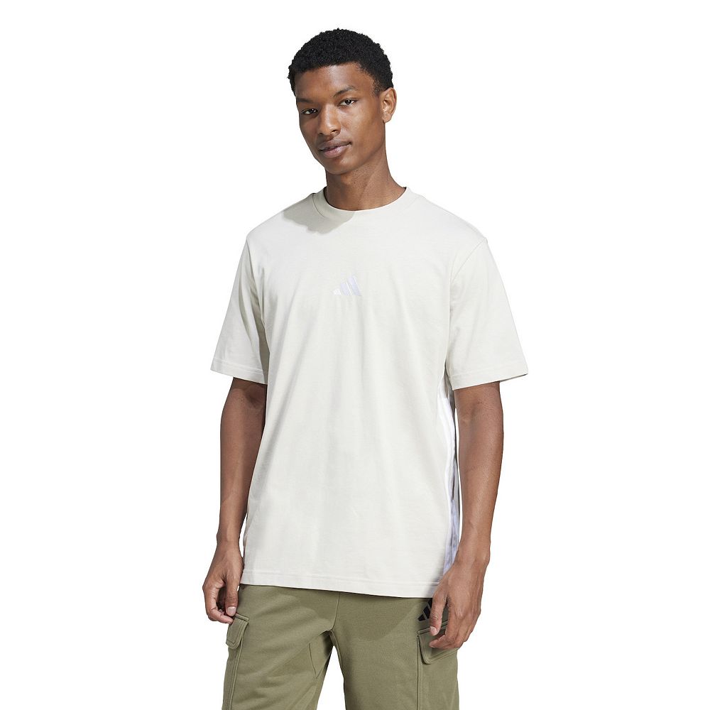 Men's adidas Essentials 3-Stripes Single Jersey Sportswear T-Shirt