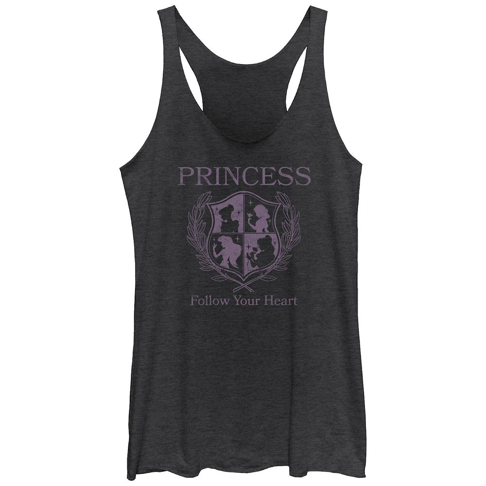 Disney's Princess Crest Juniors' Racerback Tank Top