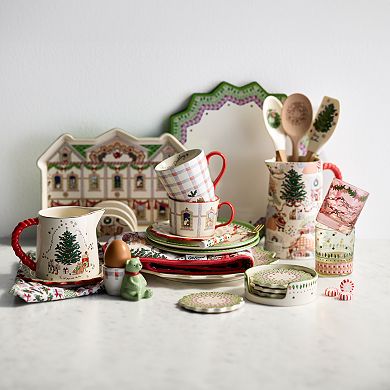 Cath Kidston Christmas Ditsy Condiment Pot Set