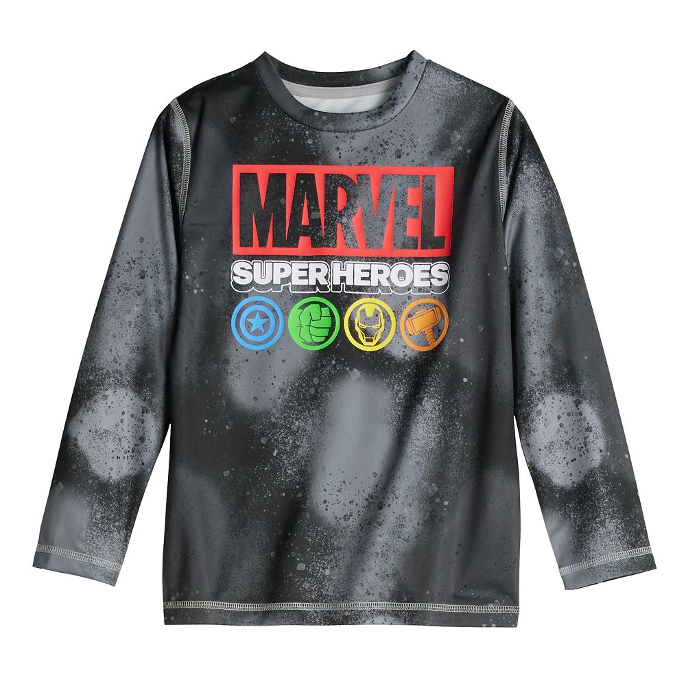 Boys 4-12 Jumping Beans Marvel Superheroes Long Sleeve Graphic Tee
