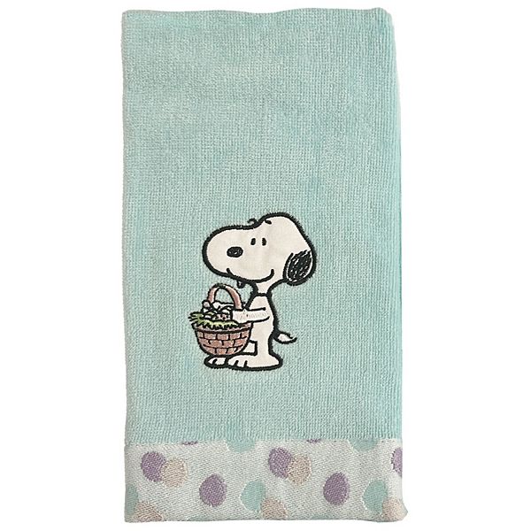Peanuts Snoopy Easter Basket Hand Towel