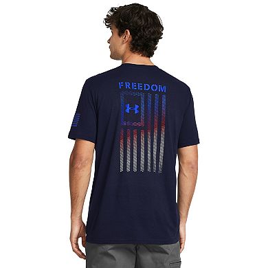 Men's Under Armour UA Freedom Flag Gradient Graphic Tee