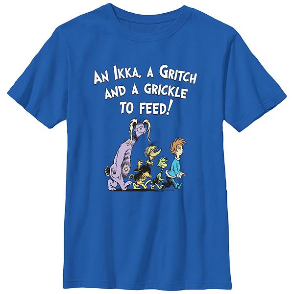 Boys 8-20 Dr. Seuss An Ikka A Gritch And A Grickle Graphic Tee