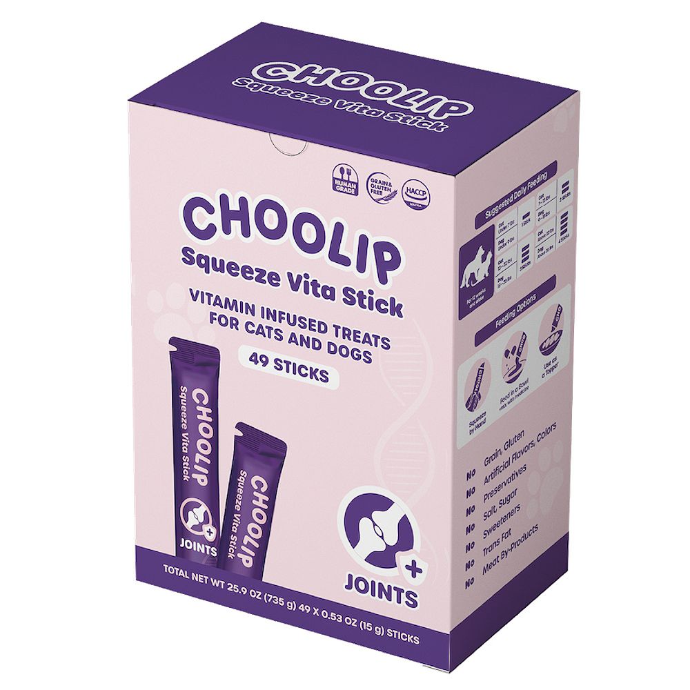 Choolip Squeeze Vita Stick - Joints Support - Natural Vitamin-Infused ...