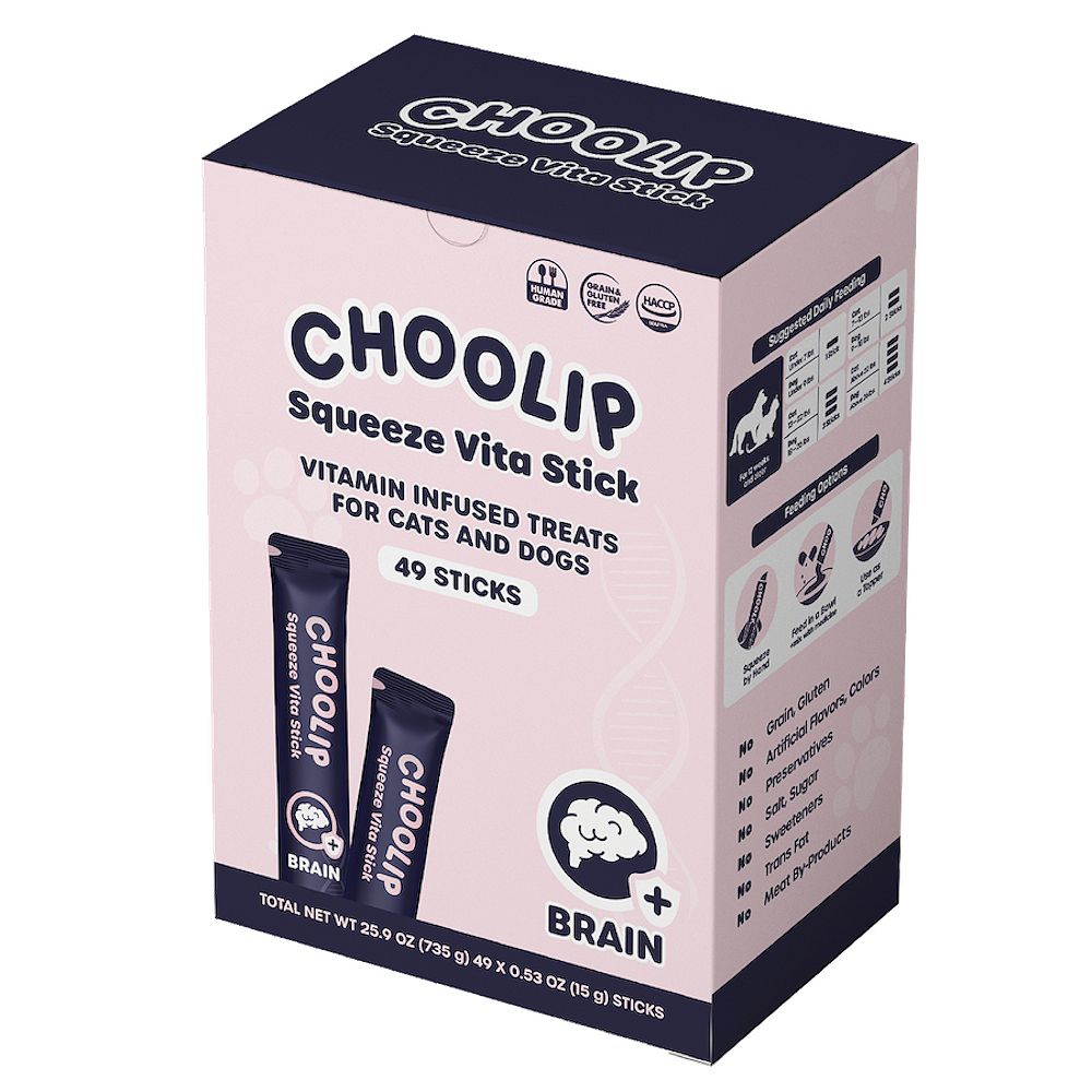 Choolip Squeeze Vita Stick - Brain Support - Natural Vitamin-Infused ...