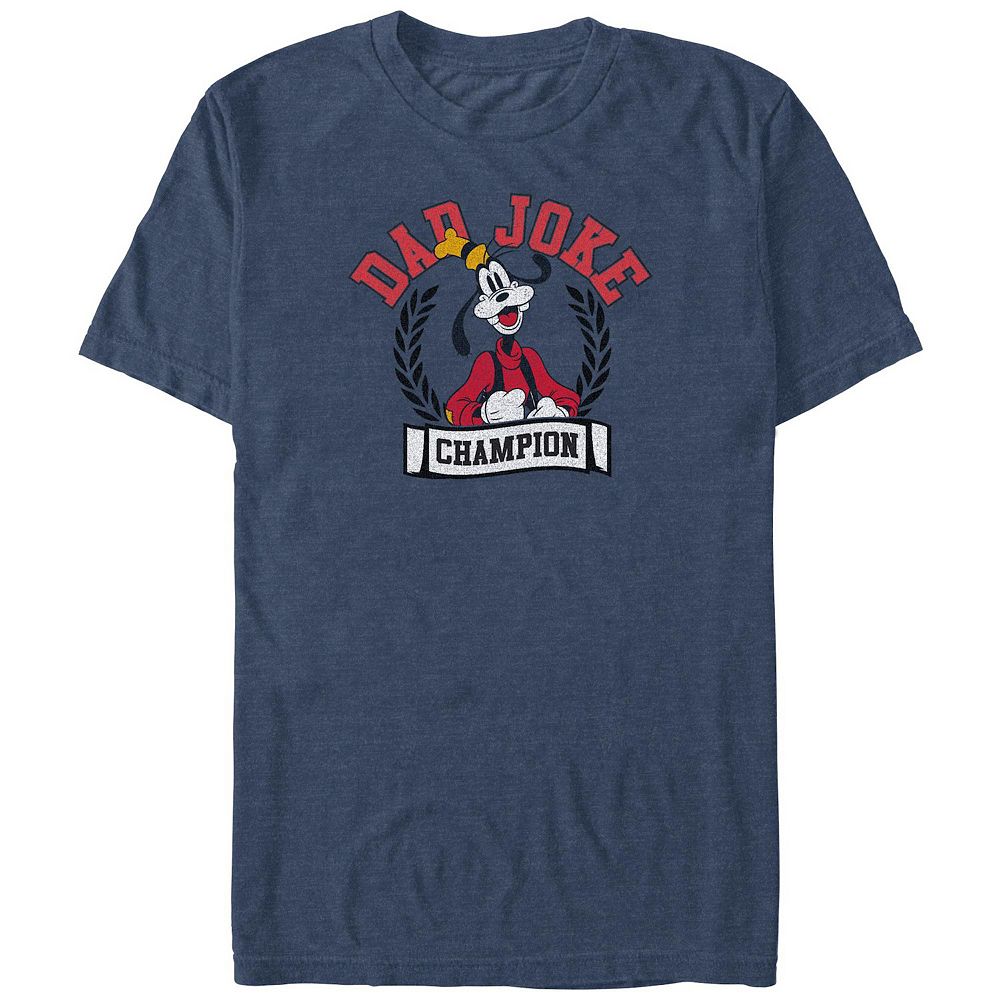 Disney's Goofy Dad Joke Champion Big & Tall Graphic Tee