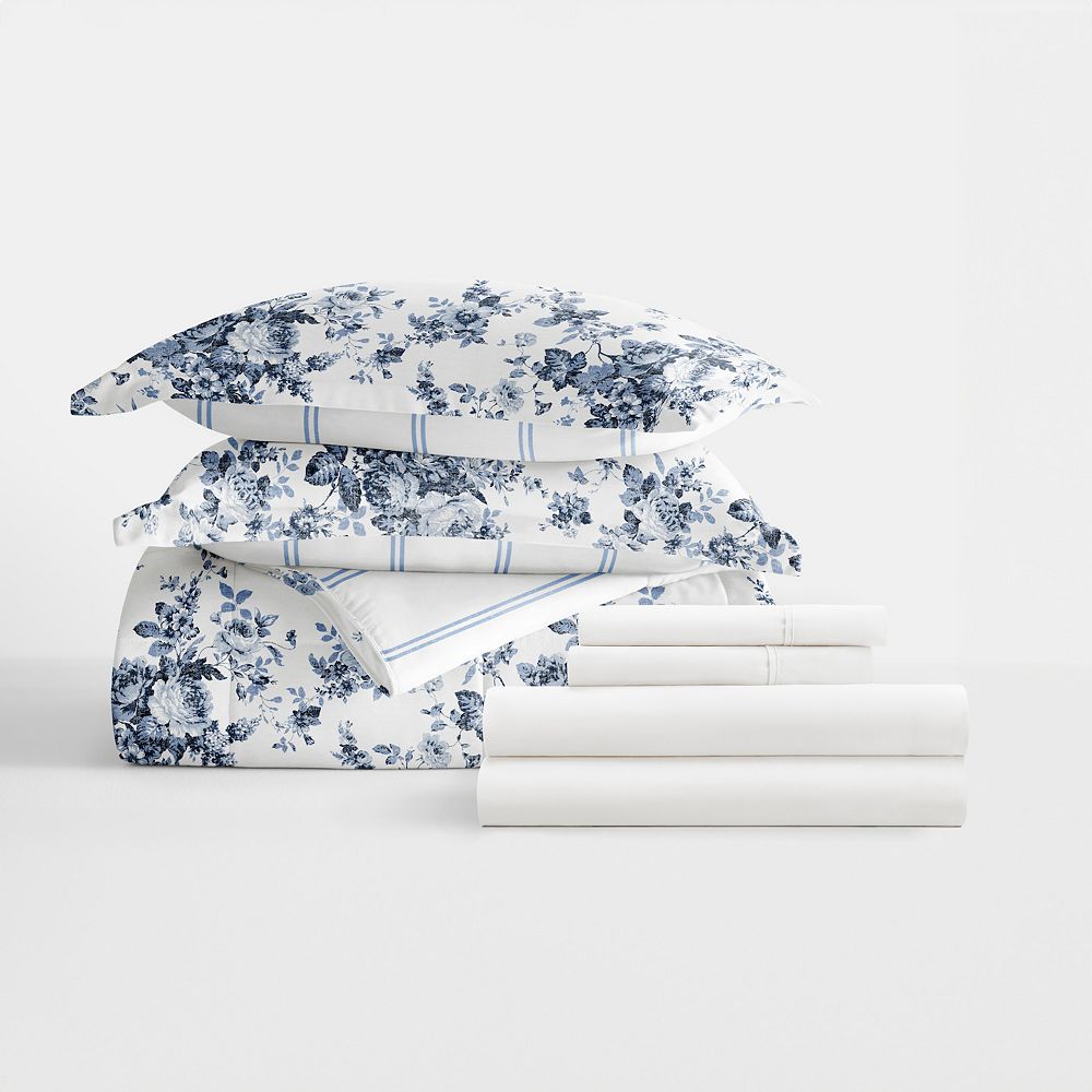 Urban Loft's Bedding Bundle, Patterned Microfiber Comforter Set And ...