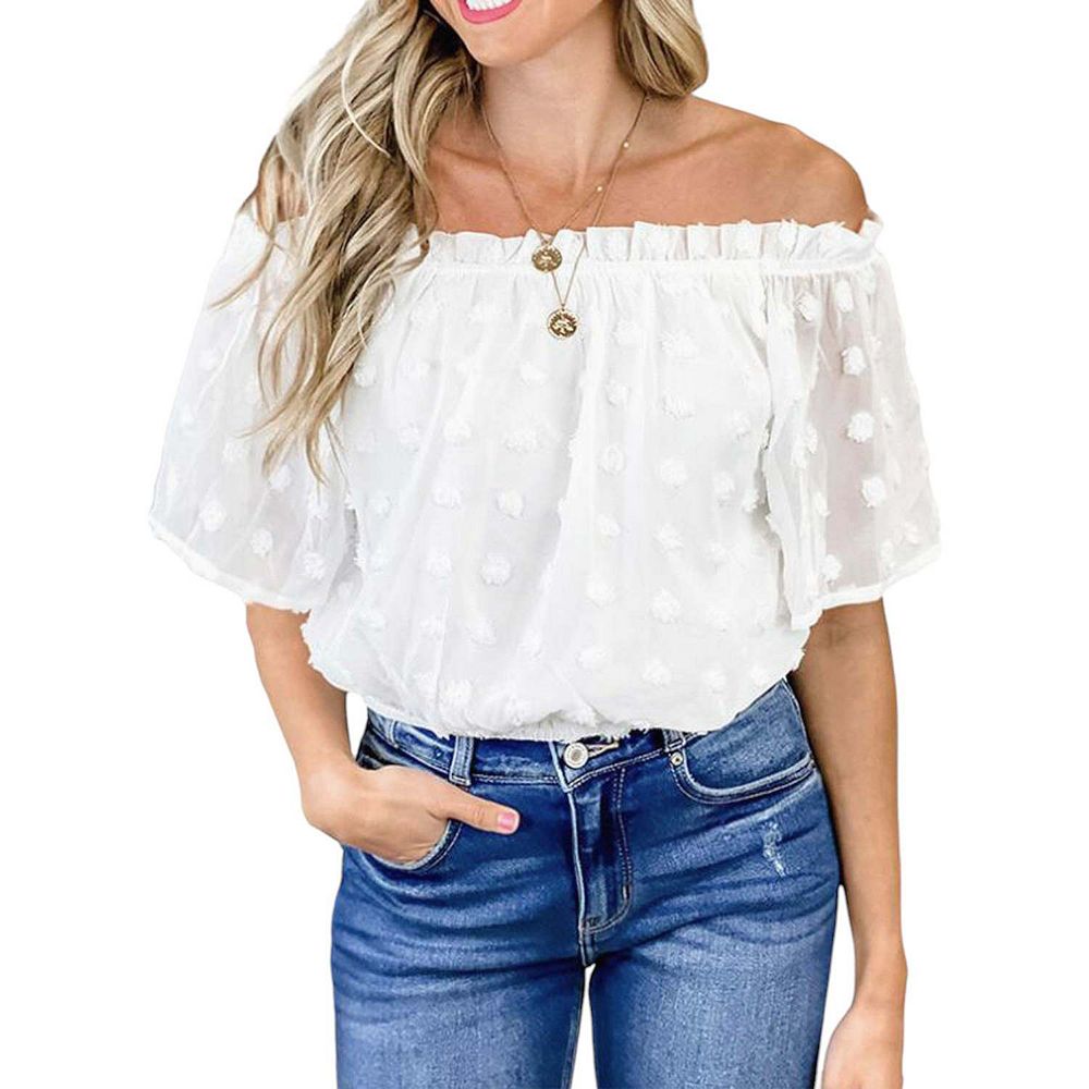 Women's Dainty Off Shoulder Blouse