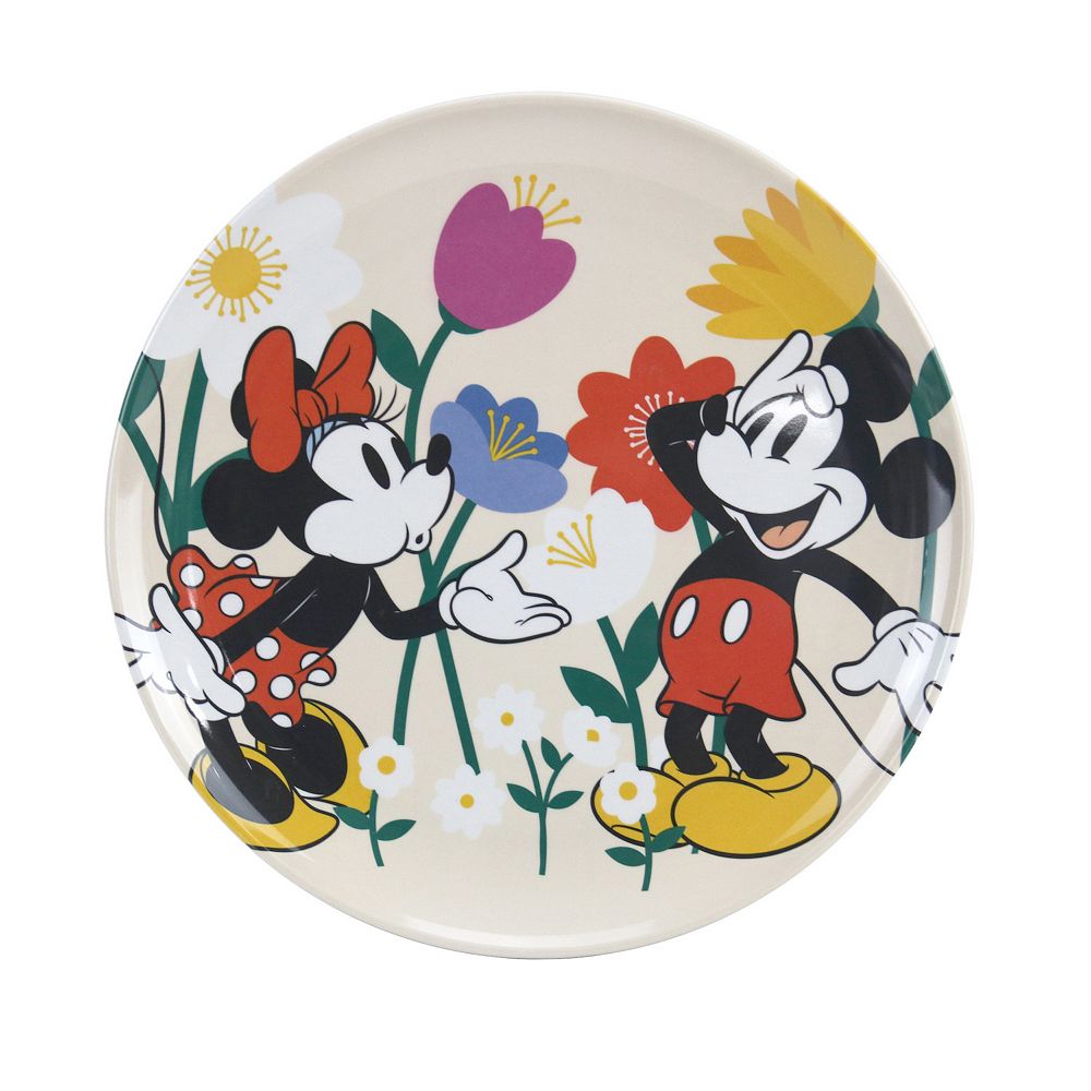 Celebrate Together™ Spring Disney's Mickey & Friends Floral Salad Plate