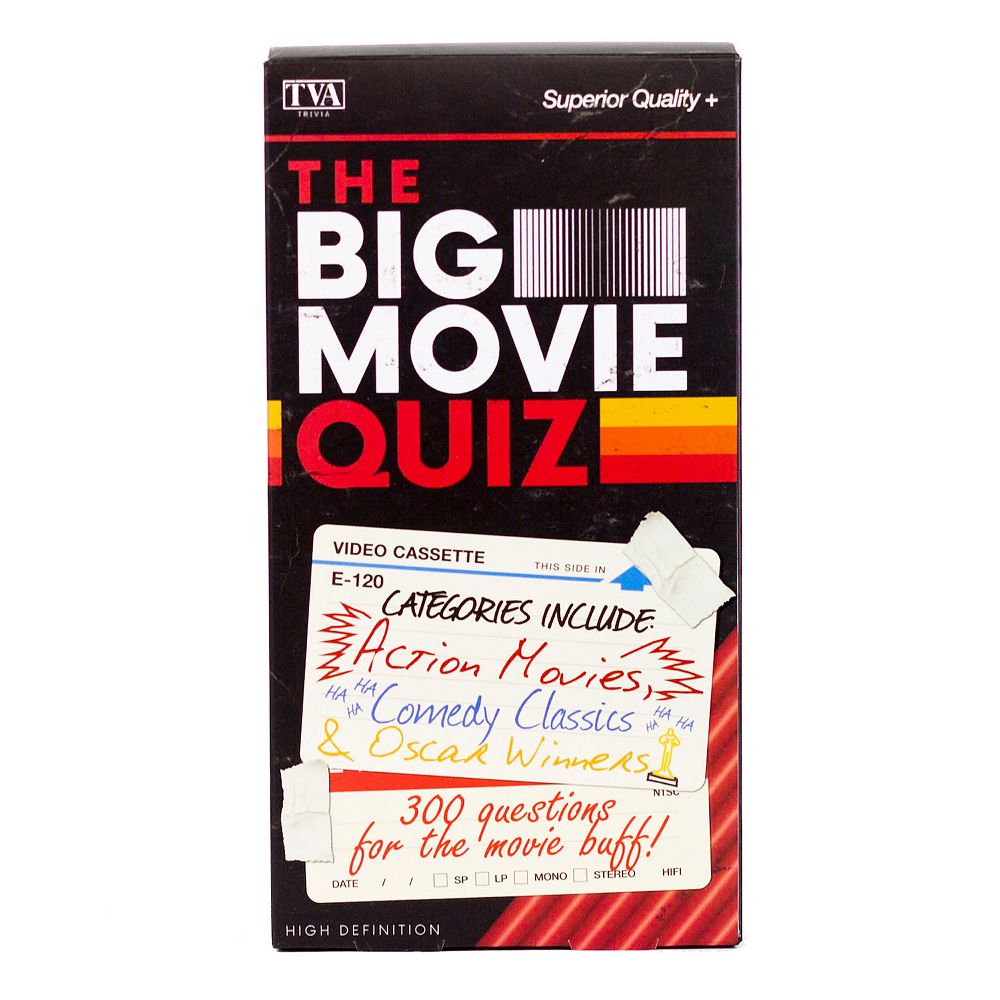Professor Puzzle USA Big Movie Quiz Trivia Card Game Set