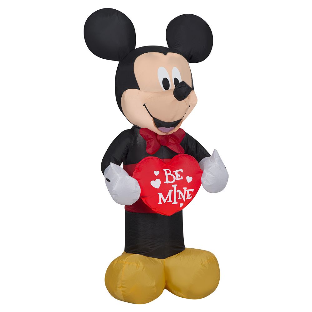 Disney's Mickey Mouse Airblown Mickey Mouse with Heart Outdoor Inflatable