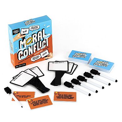 Professor Puzzle USA Moral Conflict Family Edition Board Game Set
