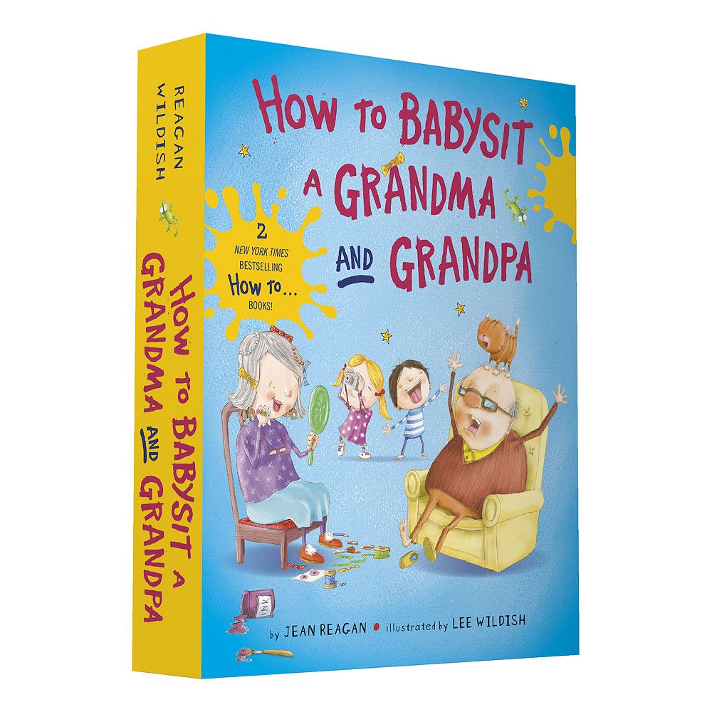 Penguin Random House How to Babysit a Grandma & Grandpa Board Book Boxed Set