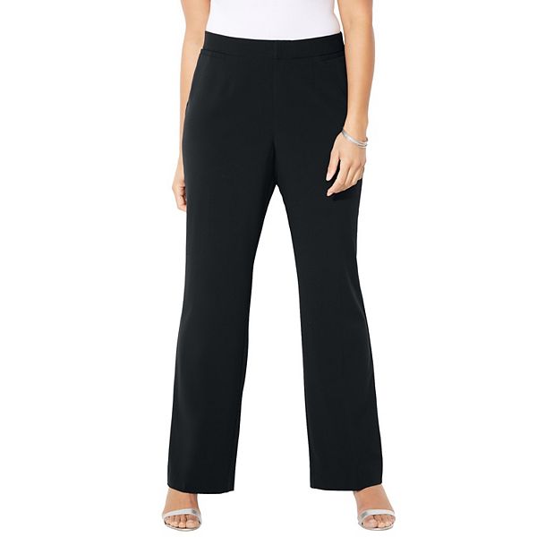 Catherines Women's Plus Size Right Fit Pant (moderately Curvy)
