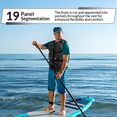 Life Vest, Unisex Adult USCG and Transport Canada Approved PFD Life ...