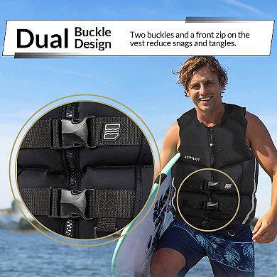 Life Vest, Unisex Adult USCG and Transport Canada Approved PFD Life ...