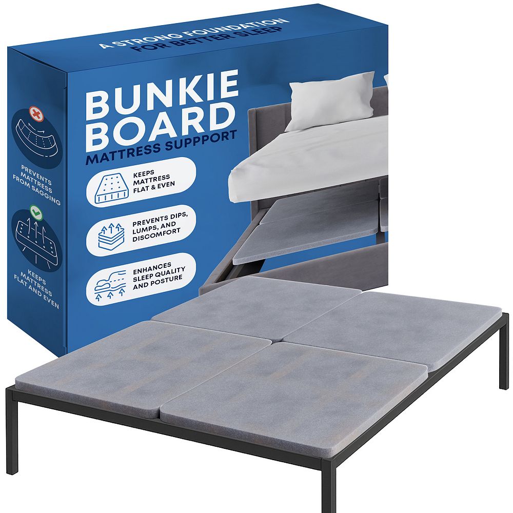 Continental Sleep, 1.5" Split Fully Assembled Bunkie Board For Mattress ...