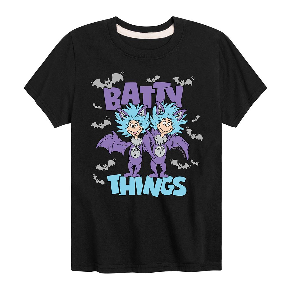 Boys 8-20 Dr. Seuss The Cat in the Hat Batty Things Graphic Tee