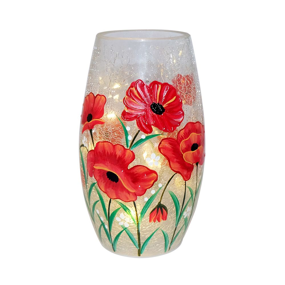 Studio 66 Royal Poppy LED Luminaria Table Decor