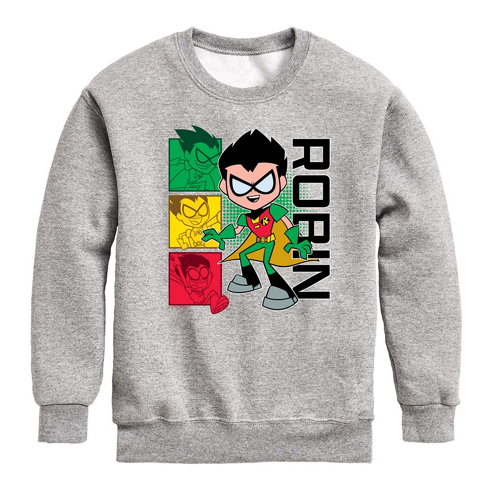 Boys 8-20 Teen Titans Go Robin Fleece Sweatshirt