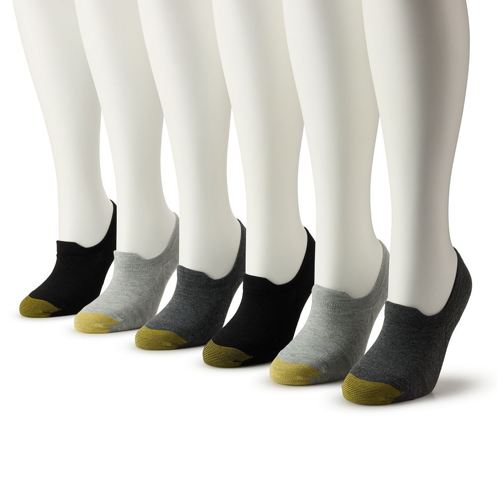 Women's GOLDTOE® 6-Pack Ultra Low Tab Liner Socks