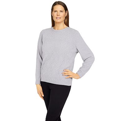 Women's Alfred Dunner Classic Chenille Pullover Sweater